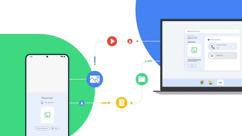 WindowsとAndroid間で簡単ファイル共有！AirDrop風の5つの方法 ※